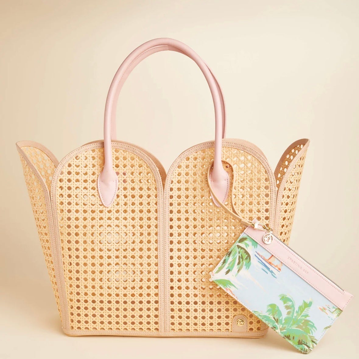 Spartina Splash Cane Beach Tote Coastal Dream | Charlie Boutique